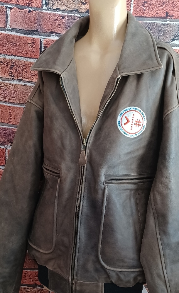 Q-Gaz Leather Jacket - Gem